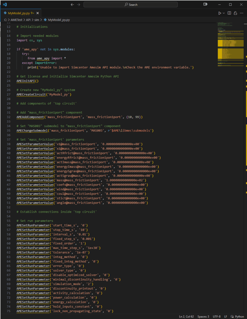 Amesim Scripting Part 2 - Advanced Automation - Volupe