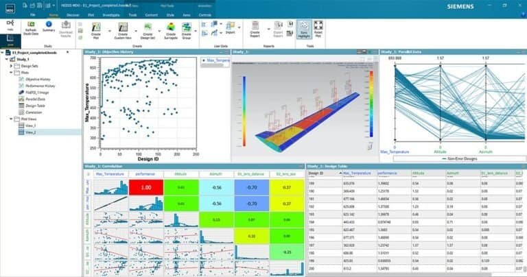 Simcenter HEEDS - Design Exploration Software - Volupe